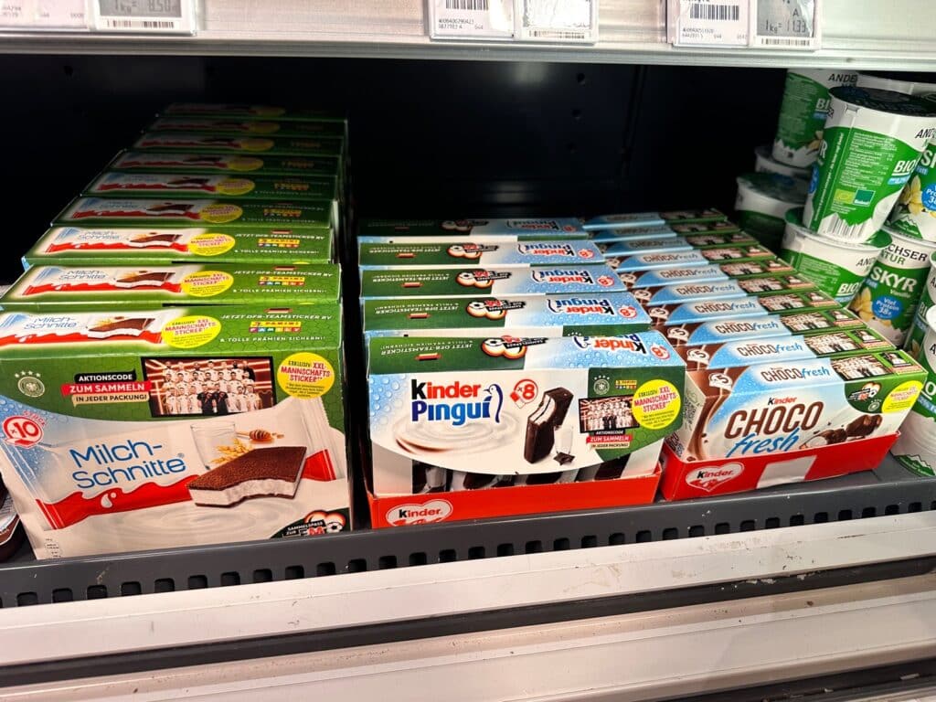 Duplo & Hanuta EM ferrero Sammelheft zur EM 2024 - Sticker ...