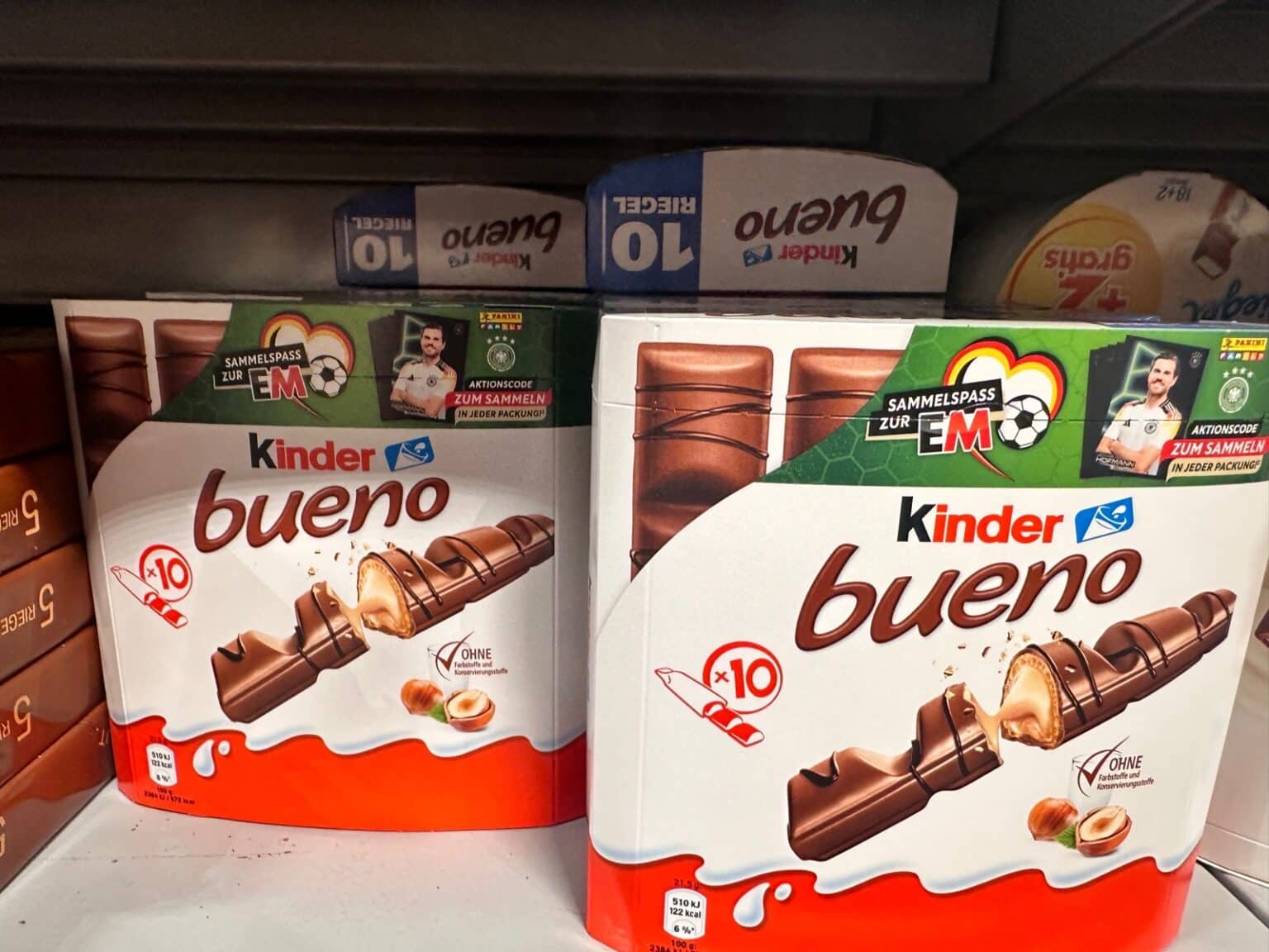 Duplo & Hanuta EM ferrero Sammelheft zur EM 2024 - Sticker ...